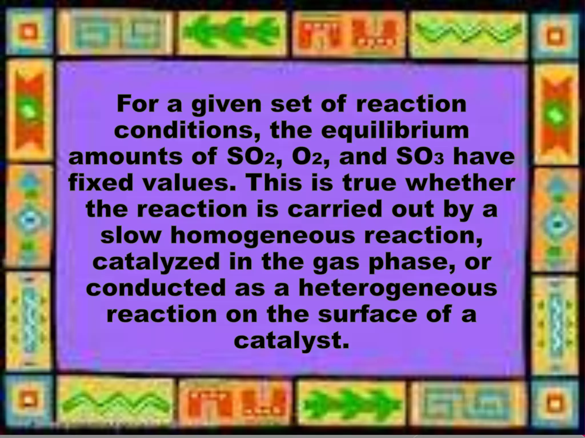 Effect of a catalyst on equilibrium | PPTX