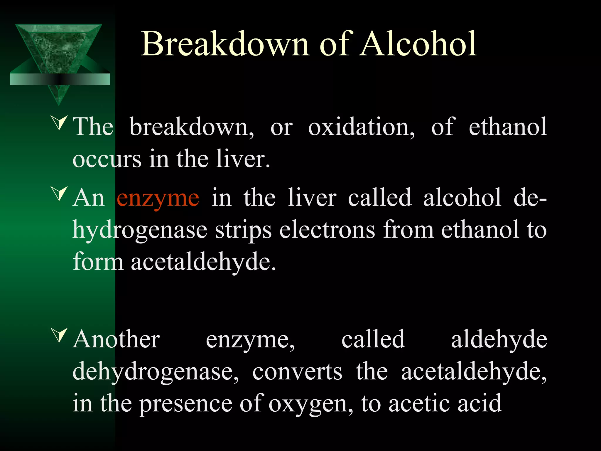 Effect of alcohol on body | PPT