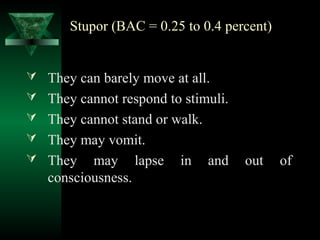 Effect of alcohol on body | PPT