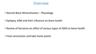 Bone health and epilepsy | PPTX