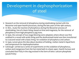 Effect Of CaO, FeO, MgO, SiO2 and Al2O3 Content of Slag on Dephosphorization of Steels | PDF