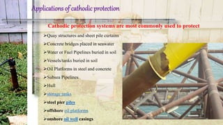 Effect of cathodic protection by akmol-48 | PPTX | Chemistry | Science