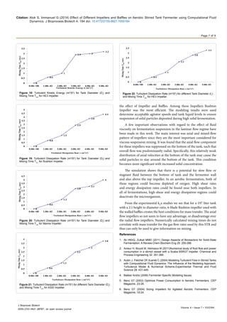 Effect of different impellers and baffles on aerobic stirred tank fermenter using computational ...