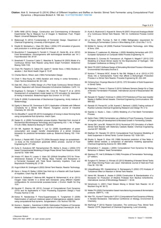 Effect of different impellers and baffles on aerobic stirred tank ...