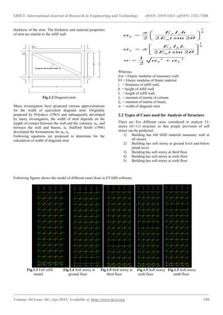 Effect of different infill material on the seismic behavior of high ...