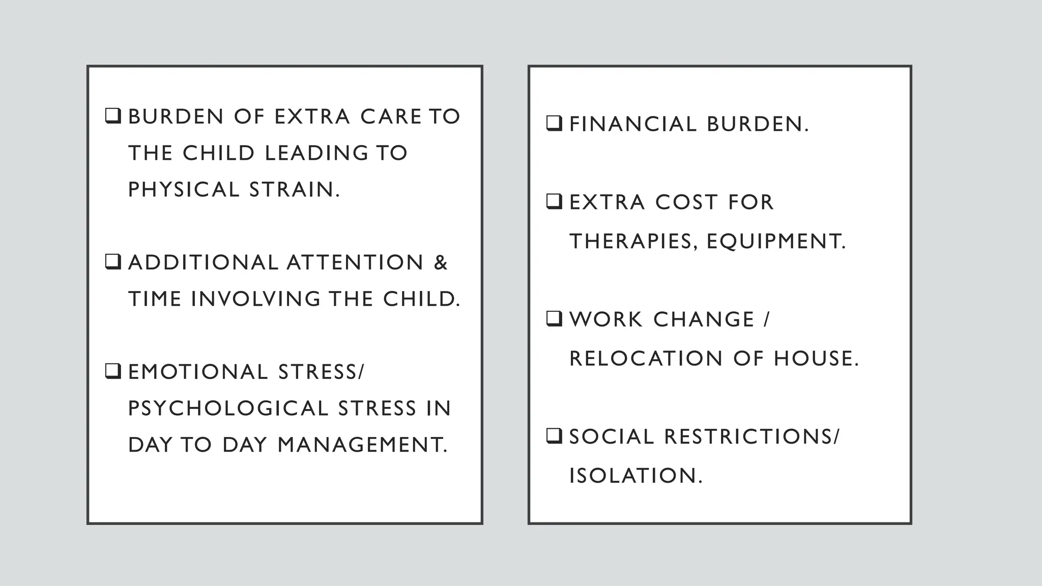 Effect of child with Disability on Family | PDF