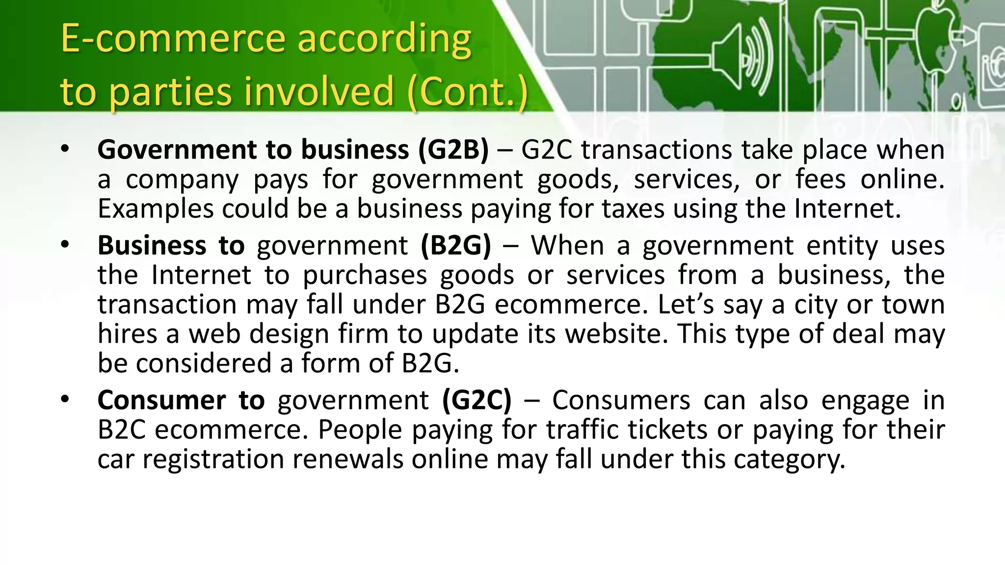 Effects of E-commerce to Globalization | PPTX