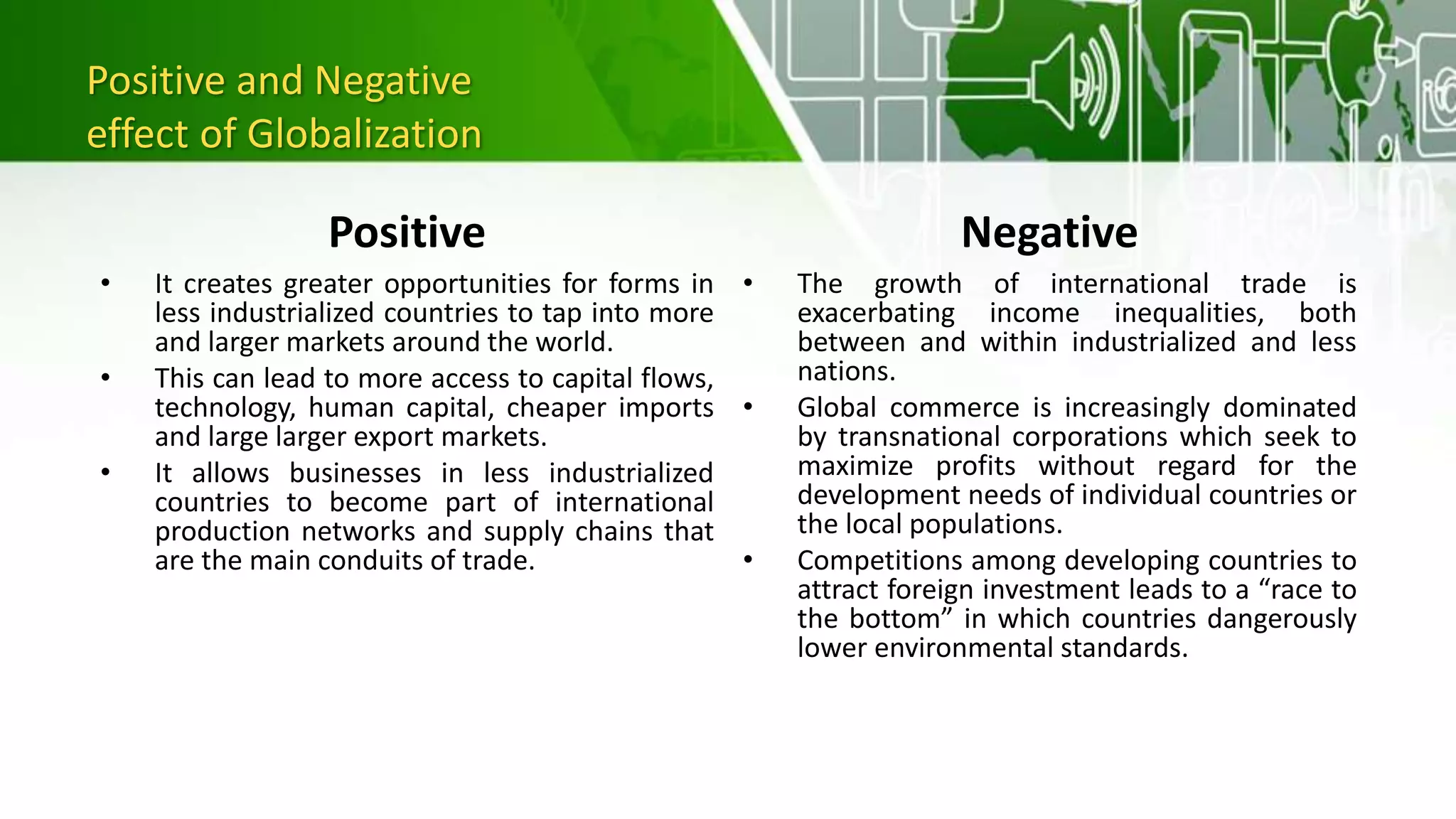 Effects of E-commerce to Globalization | PPTX