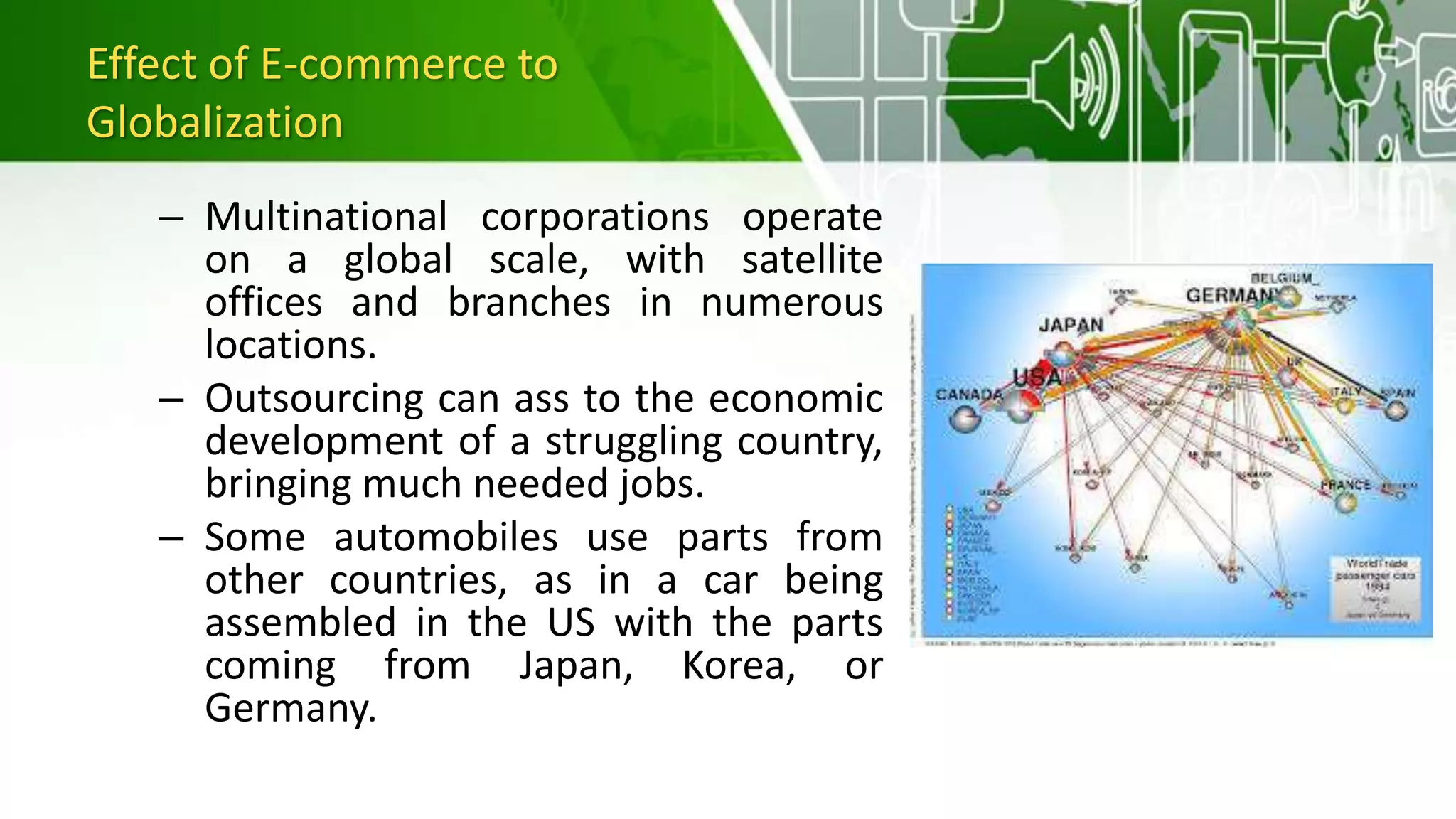 Effects of E-commerce to Globalization | PPTX
