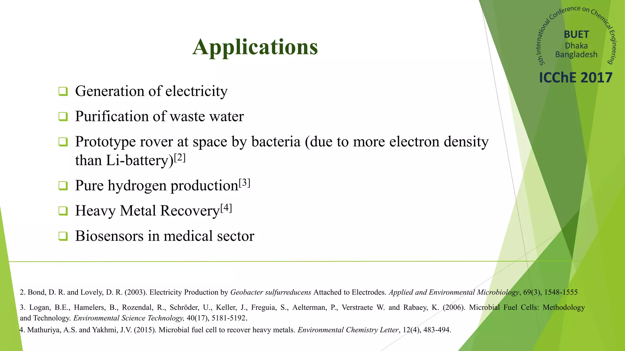 Effect of electrodes, aeration, salt bridges and source of microbes in ...