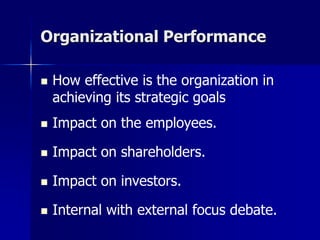 Effect Of Employees Motivation On The Organizational Performance | PDF