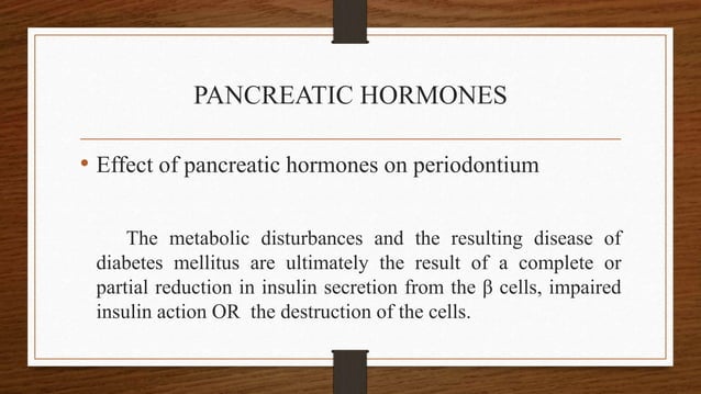 Effect of endocrine on periodontium | PPTX