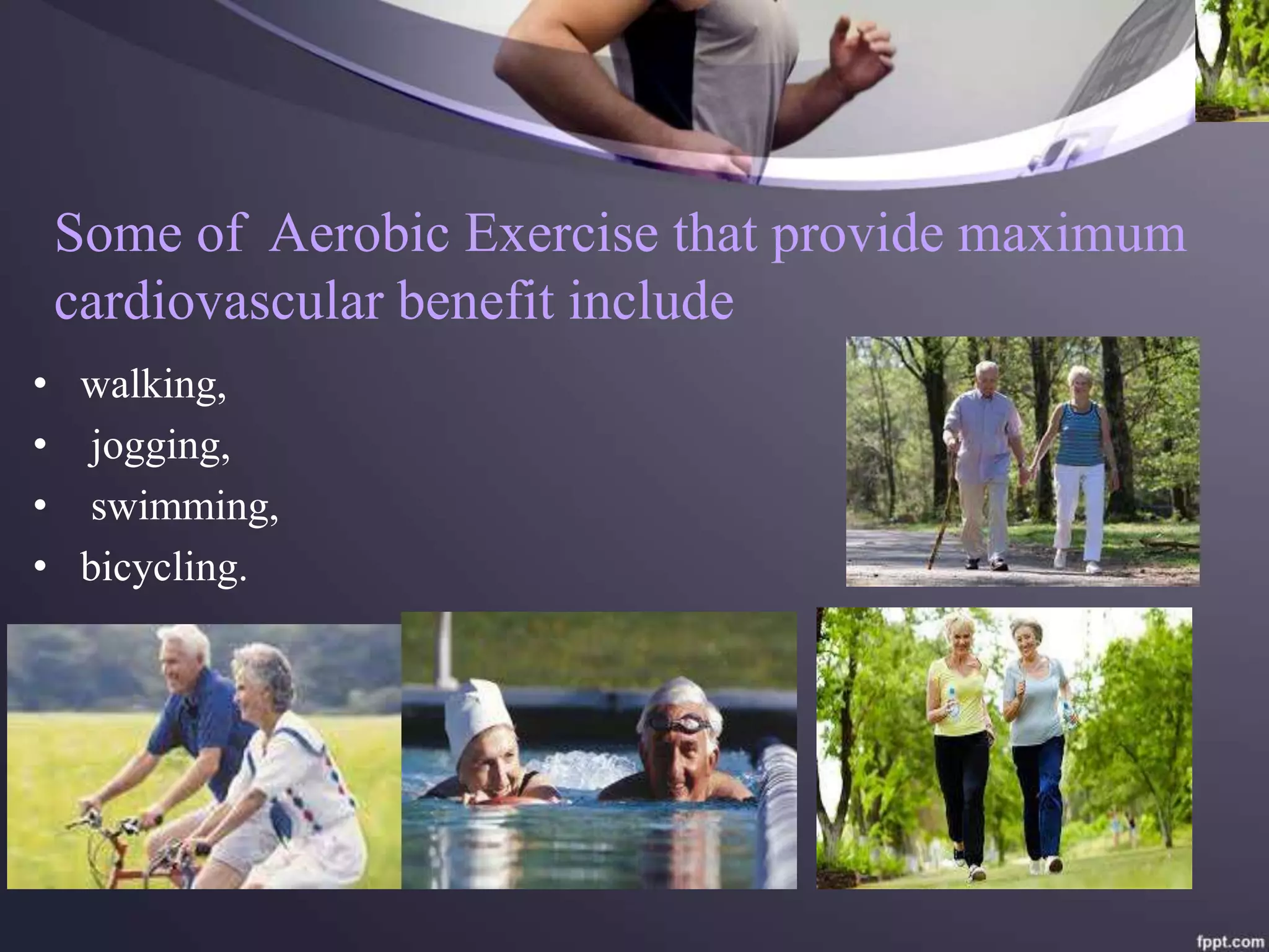 Effect of exercise on cardiovascular system | PPTX