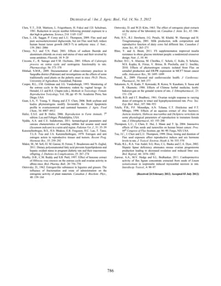 Effect of flax seeds (linum usitatissimum) on uterine and | PDF