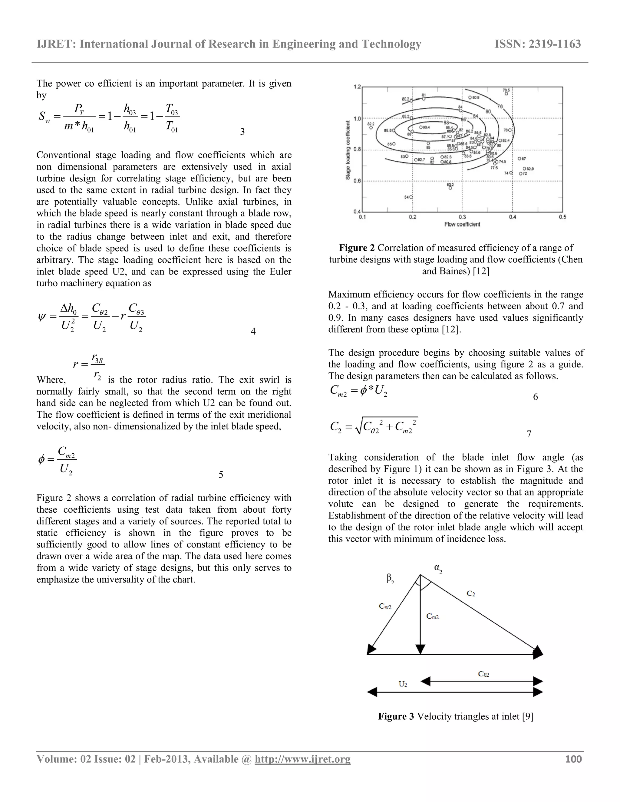 Effect Of Flow Coefficient And Loading Coefficient On Pdf