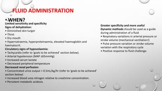 Effect of fluid on Macro & Microcirculation | PPTX