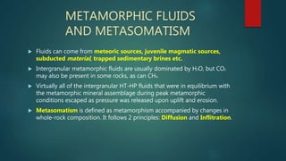 Effect of fluids on minerals | PPTX