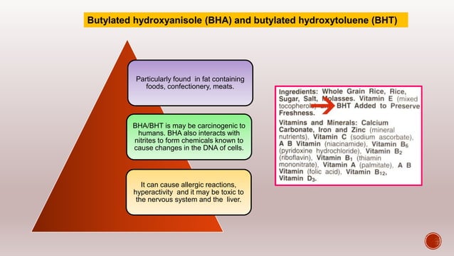 Effect of Food Additives on Health | PPTX