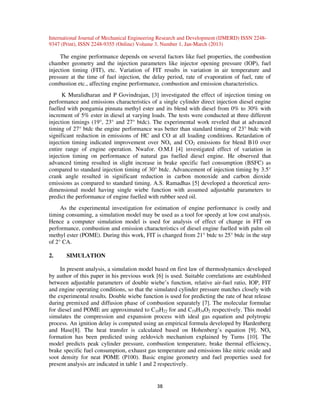 Effect of fuel injection timing | PDF