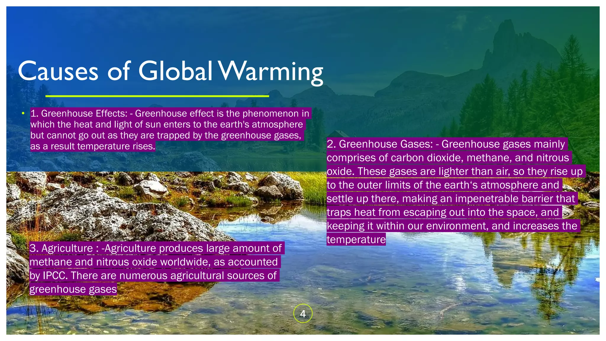 Effect of global warming PPT EVS | PDF