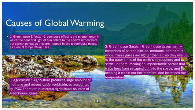 Effect of global warming PPT EVS | PPT