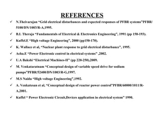 Effect Of Grid Disturbance On Plant Dynamics | PPT