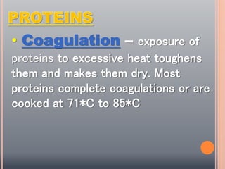 Effect of heat on food | PPTX
