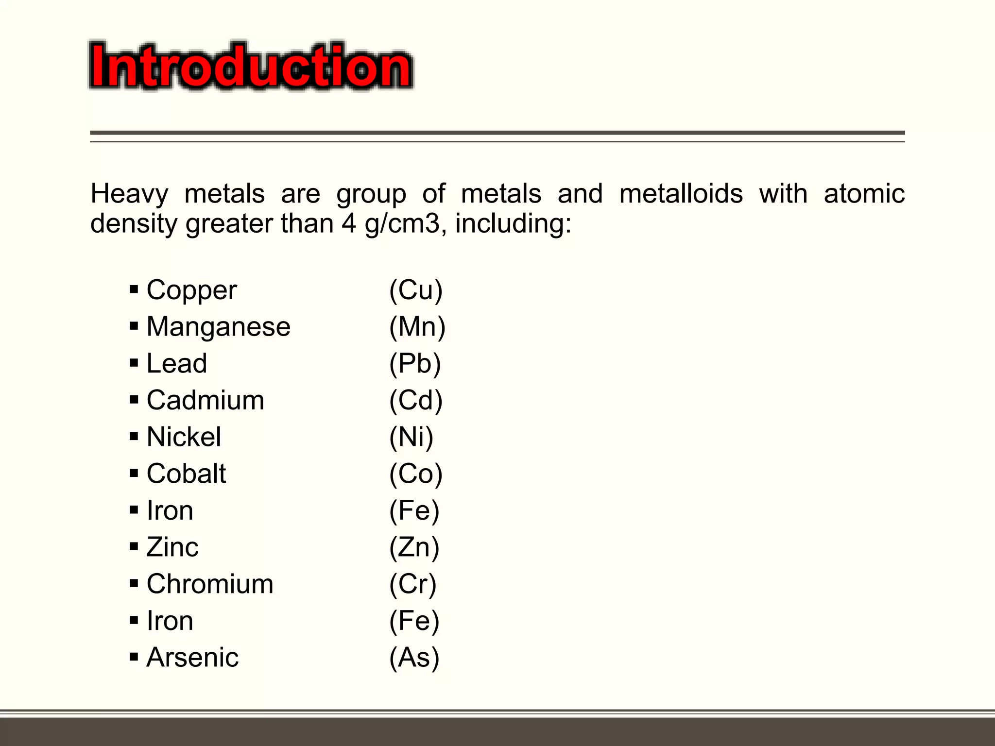 Effect of Heavy Metals on Plants | PPTX