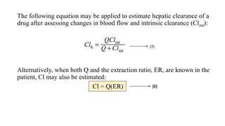 EFFECT OF HEPATIC DISEASE ON PHARMACOKINETICS.pptx