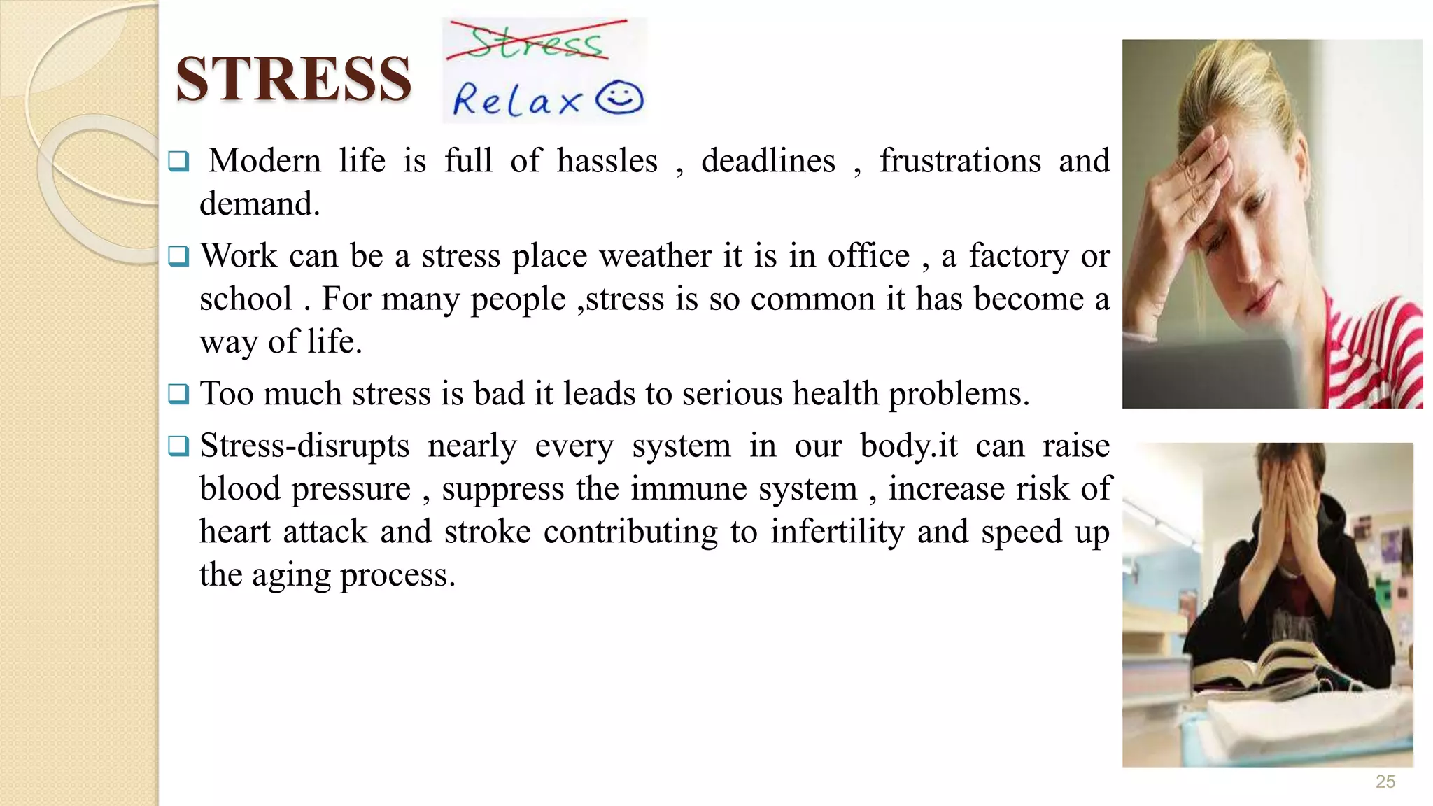 Effect of life style ppt | PPTX