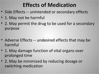 Effectofmeds | PPT