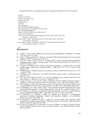 Effect of mesh grid structure in reducing hot carrier effect of nmos device simulation | PDF