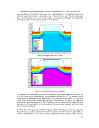Effect of mesh grid structure in reducing hot carrier effect of nmos device simulation | PDF