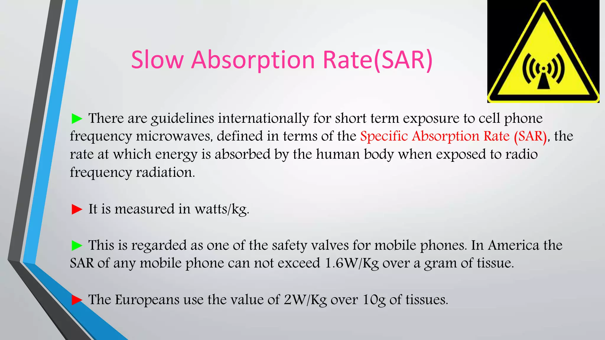 Effect of mobile radiation on health ppt | PPTX