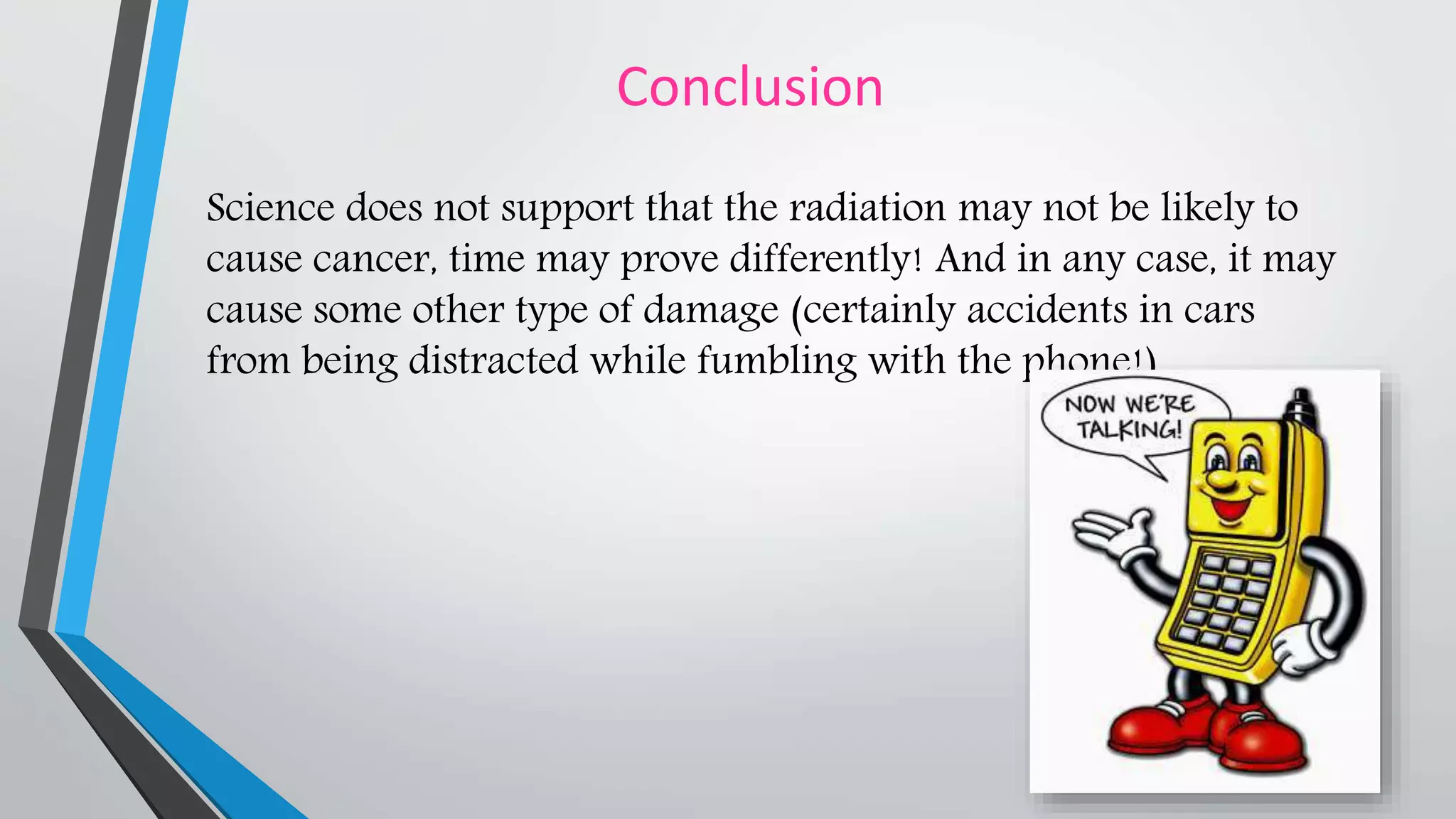 Effect of mobile radiation on health ppt | PPTX