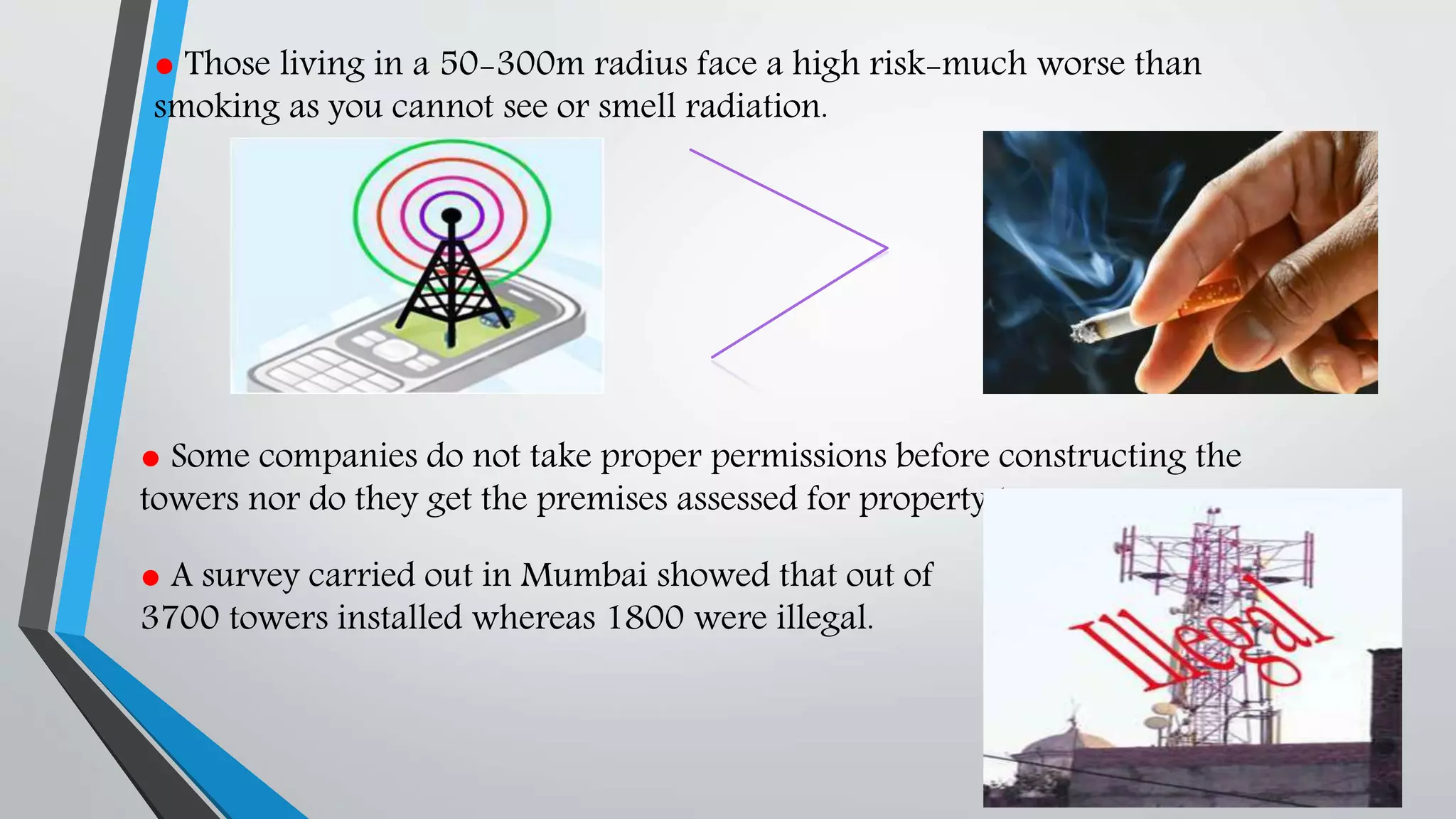 Effect of mobile radiation on health ppt | PPTX