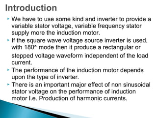 Effect of non sinusoidal waveform of a.c. machine performance | PPT