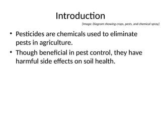 Effect_of_Pesticides_on_Soil , It's effect and solutions | PPTX