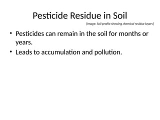 Effect_of_Pesticides_on_Soil , It's effect and solutions | PPTX
