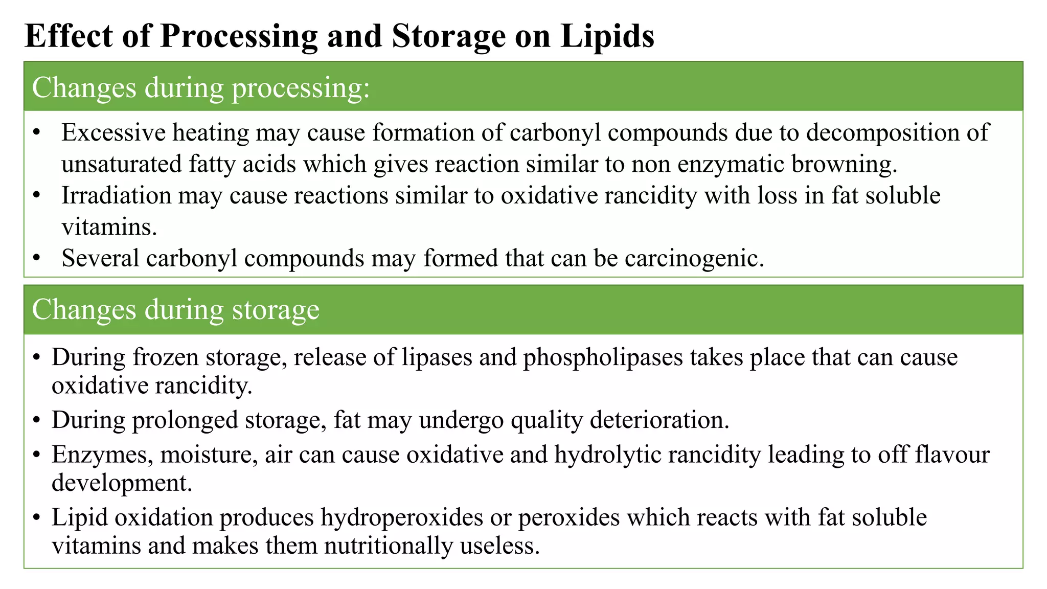 Effect of processing and storage on nutrients | PPTX