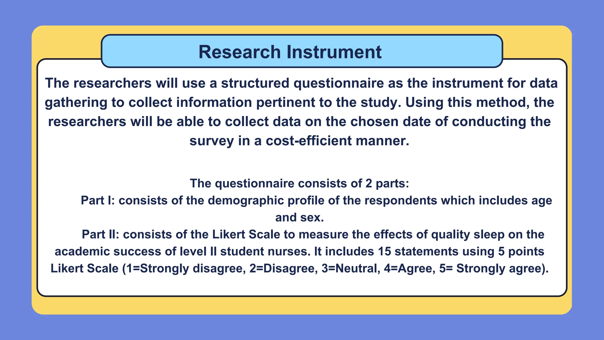 EFFECT OF QUALITY SLEEP ON THE ACADEMIC SUCCESS OF LEVEL 2 STUDENT ...