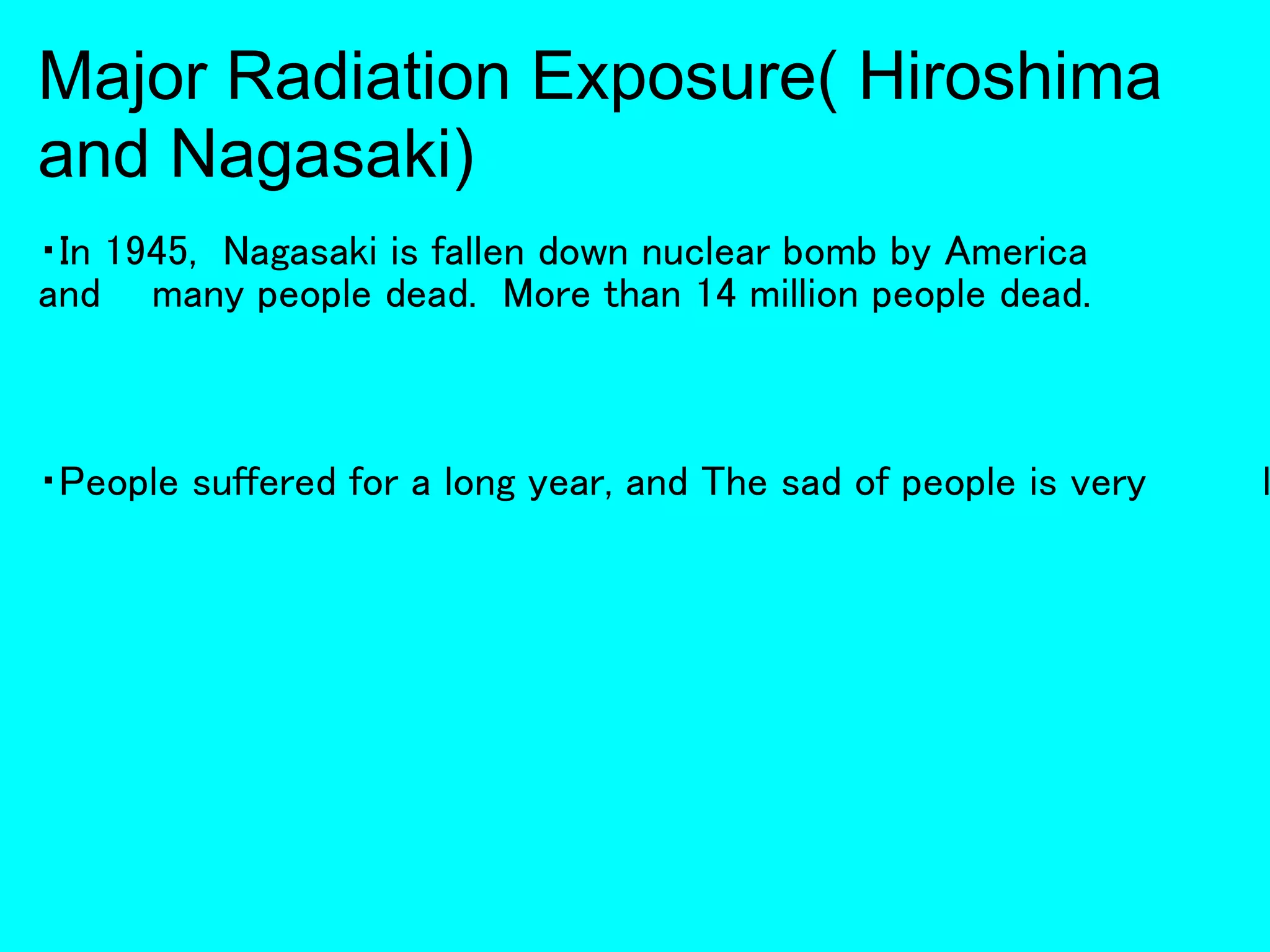 Effect of radiation | PDF