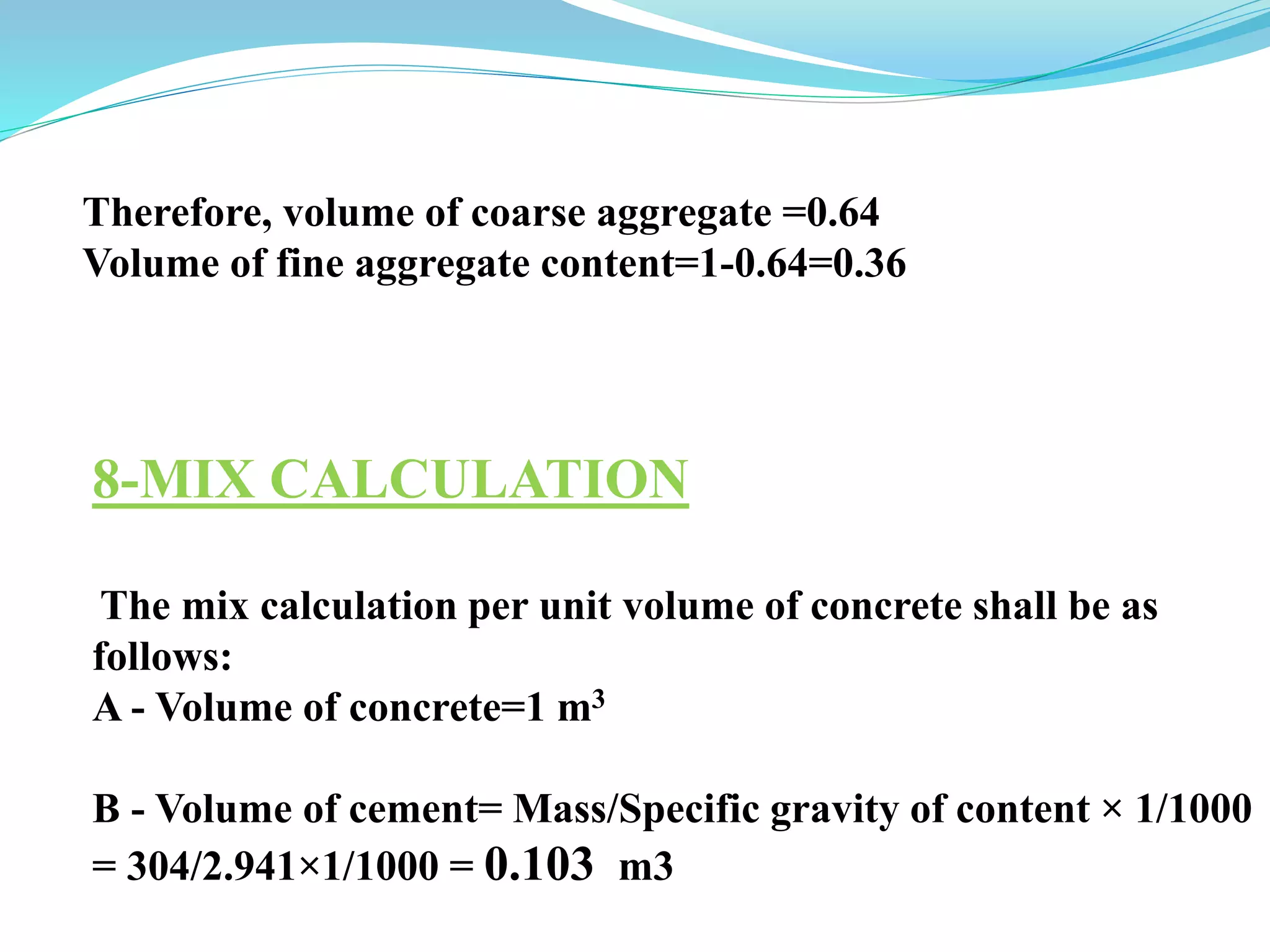 Effect of rice husk ash on compressive strength of concrete | PPTX