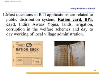 Effect of RTI act on Indian society | PPT