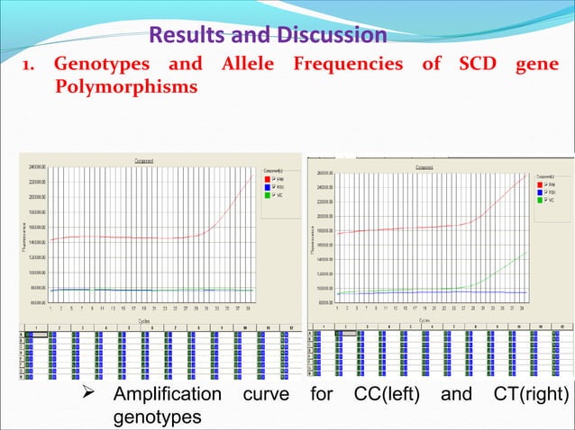 Effect of scd gene on milk production | PPT