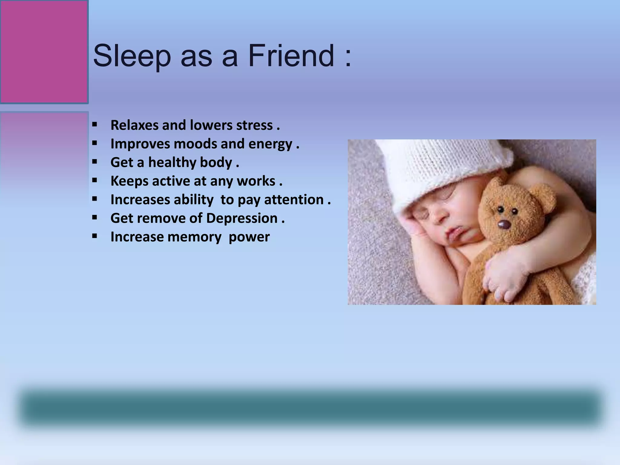 Importance of Sleep | PPTX