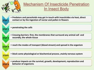 Effect of sub lethal doses of insecticides on natural enemies of crop ...