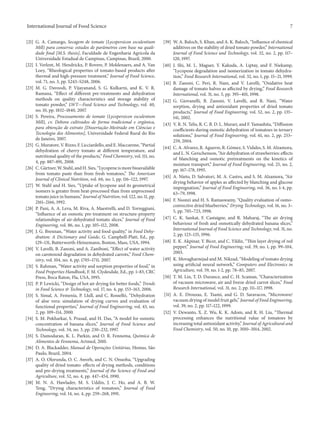 Effect of temperature, time, and material thickness on the dehydration process of tomato | PDF