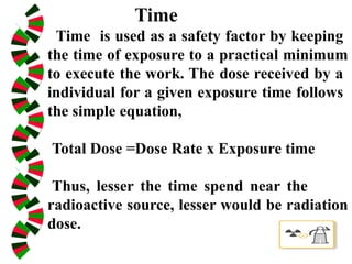 Effect of Time, Distace, Shielding modified.pptx