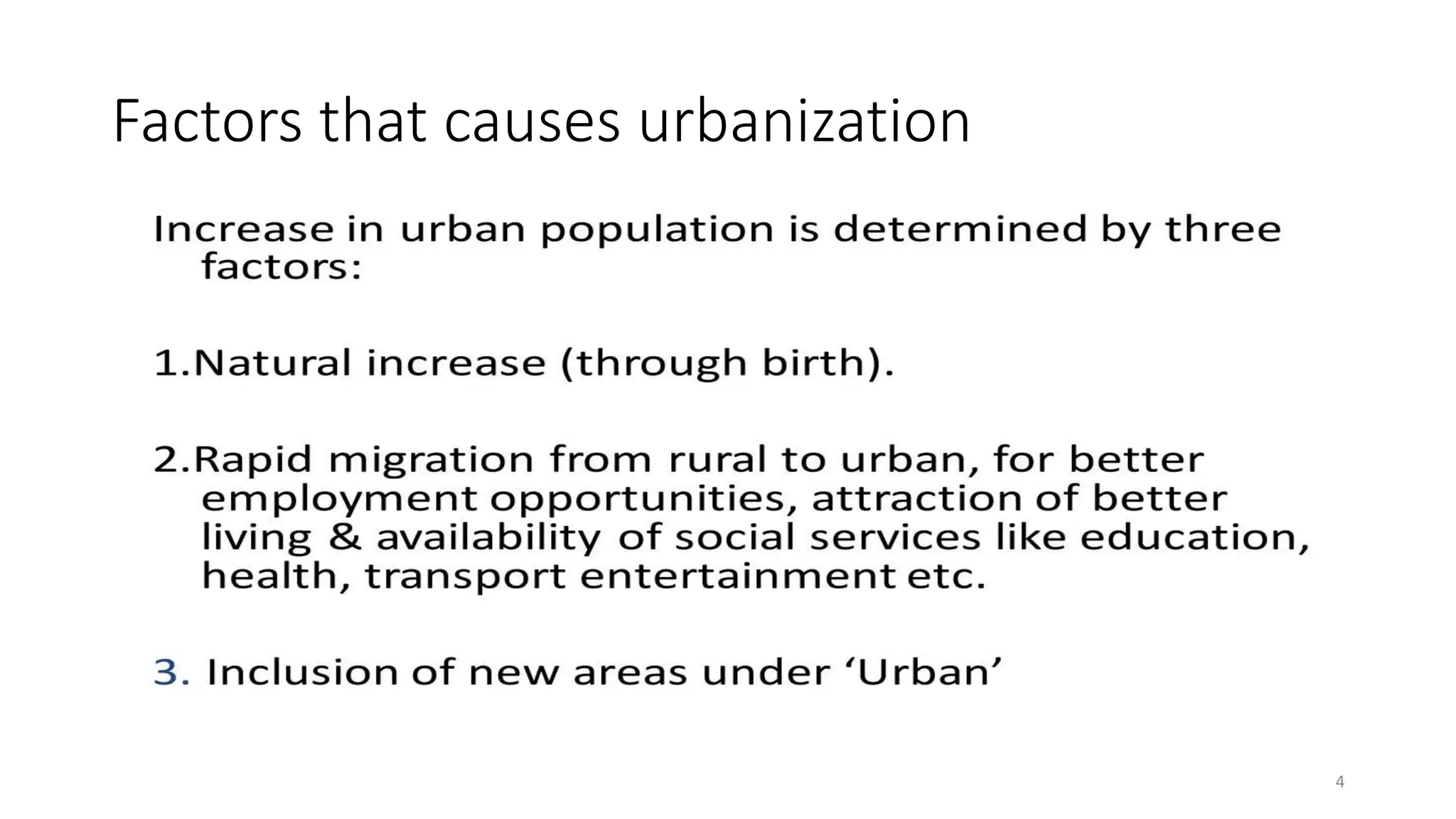 Effect of urbanization on health and disease | PPTX